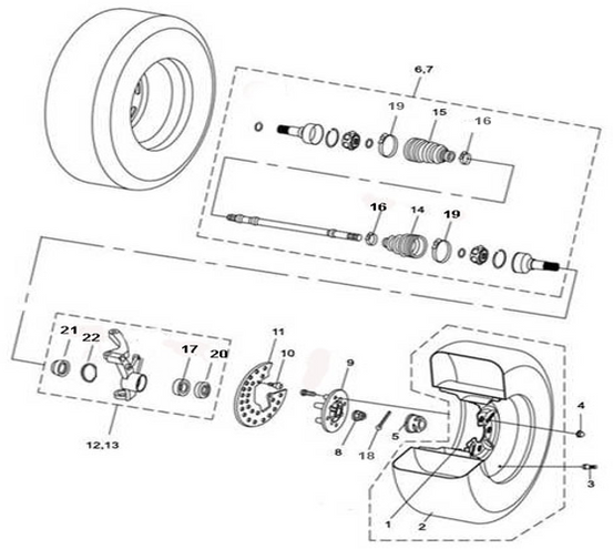 Lowes Axis 500, Hisun 500, TSC Coleman 500, Cub Challenger 500, Parts ...